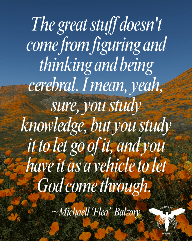 Lectio Divina: Let God Come Through – Grappling With Divinity